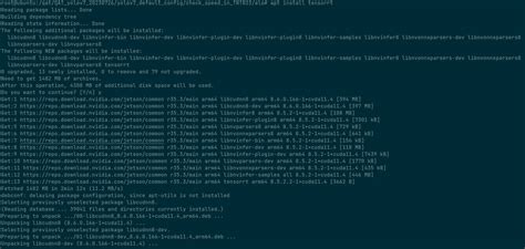 installed trt version is not matched with downloaded trt version