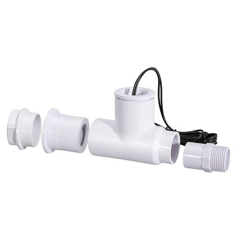 SS Float Switch Condensate Overflow Switch With Inch Adaptor And FT Wire For HVAC Drain