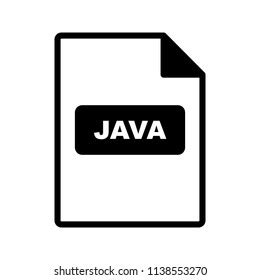 Java File Format Stock Vector Royalty Free Shutterstock