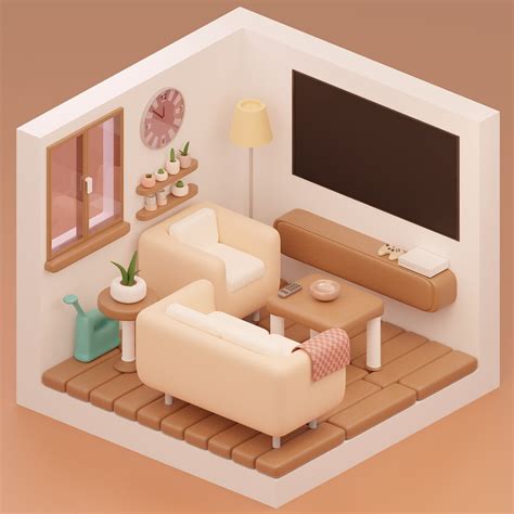 Cozy Room Design Finished Projects Blender Artists Community