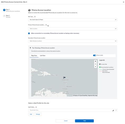 Connect A Single Or Multiple Prisma Sd Wan Sites To Prisma Access
