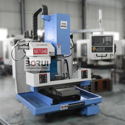 Xk7124 Metal Cnc Milling Machine Horizontal Spindle Speed 6000rpm Cnc Milling Machine Cnc