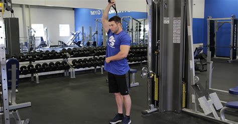 Overhead Cable Tricep Extension