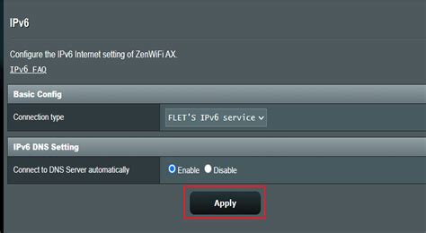 Wireless Router How To Setup Ipv6 Flets Ipv6 Service Official