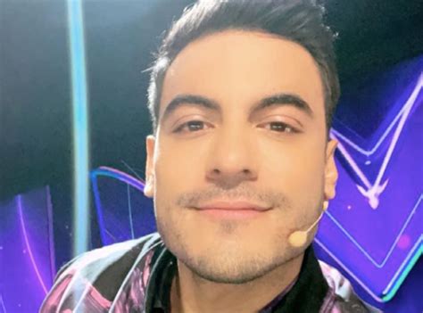 “carlos Rivera Está Guapísimo” Así Le Declaró Su Amor Una Famosa