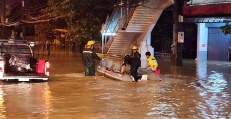 ទីក្រុង ភូ កេ ត ប្រទេស ថៃ រងគ្រោះ ដោយ ខ្យល់ព្យុះ មួយ យប់ បង្ករ ជា ទឹក ជន់ លិច ជម្រៅ ០១ ម៉ែត្រ