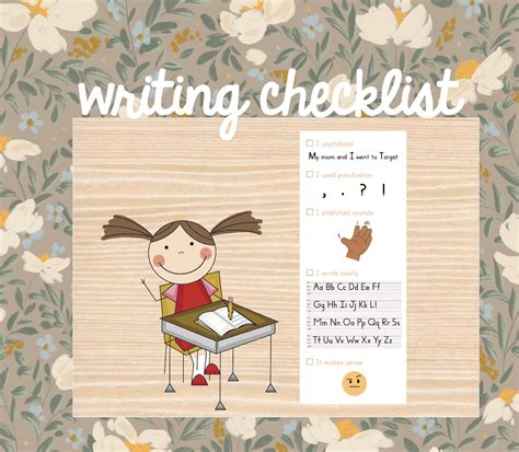 Editing Writing Checklist Editing Writing Checklist