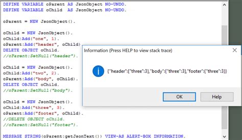 Inconsistent Results Between Releases 11718 And 127 With Json Objects Progress Community