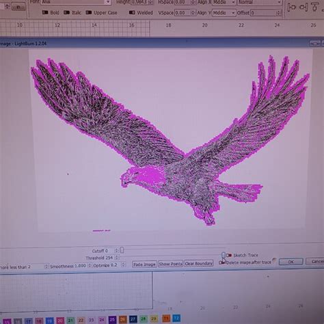 Outlining Picture For Cutting LightBurn Software Questions LightBurn Software Forum