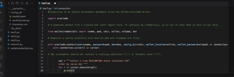 Python And The Oracle Autonomous Database Three Ways To Connect