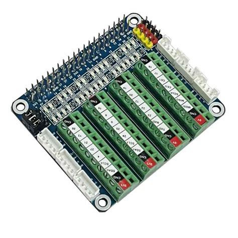 Raspberry Pi Pcf8591 Expansion Board Led Gpio Io Test Adc Dca Sensor Beginner Board