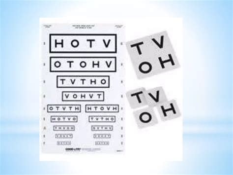 visual acuity charts pptx graphics software computer software and applications