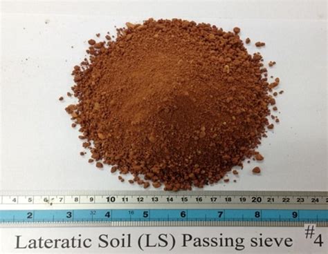 Laterite Soil Sample Sifted Through Sieve No4 Download Scientific