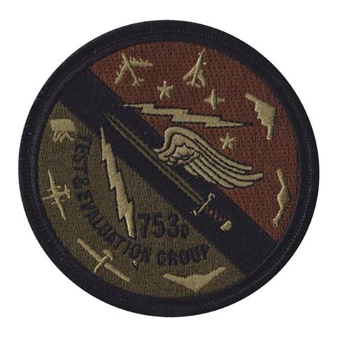 753 Teg Round Ocp Patch 753rd Test And Evaluation Group Patches