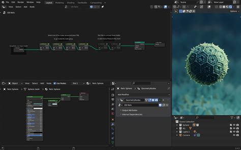 Nodevember Geo Nodes Shader Projects Blender Market