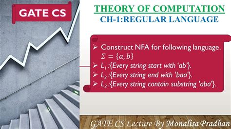 Ch 127 Nfa Example Part 1 Toc Lecture For Gate Cse Youtube