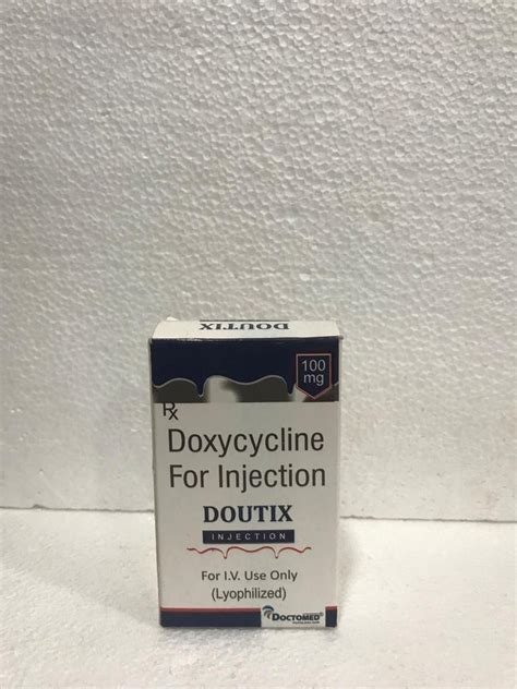 Doxycycline Injection 100 Mg At ₹ 1500vial Doxycycline Injection In