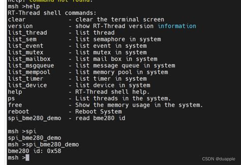 Rt Thread Spi使用教程rt Thread Spi Csdn博客