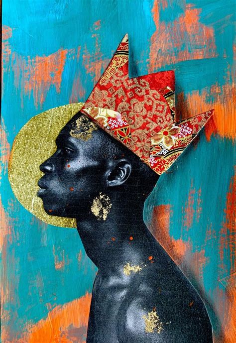 Color Collages — Patrick Dougher African Art Color Collage