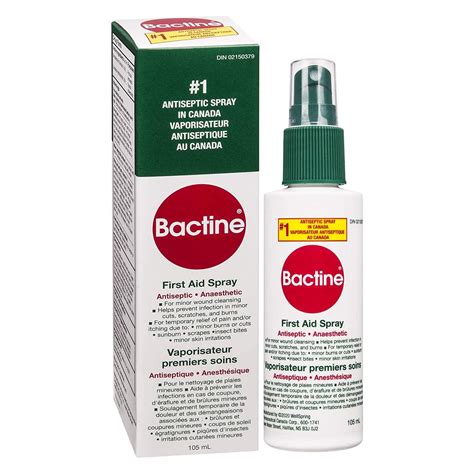 Bactine First Aid Pump Spray Tattoo Aftercare Maple Tattoo Supply