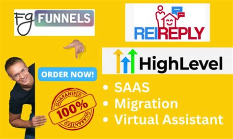 Gohighlevel Virtual Assistant Fg Funnel Rei Reply Ghl Saas Migration Ghl Expert By Vibes Hub