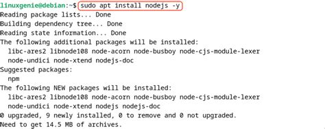 How To Install Nodejs On Debian 12 Linux Genie