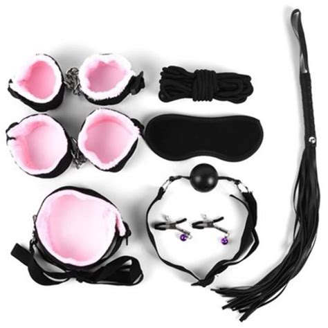 Jeux Pour Adultes Bdsm Jeu De Contraintes De Bondage Menottes Fouet