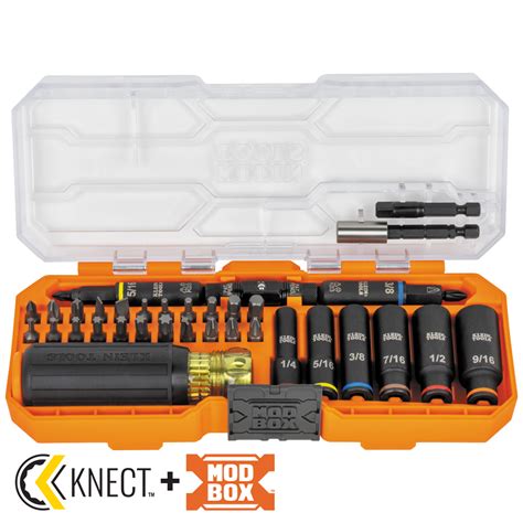 Klein Tools 32502hd 31 Piece Impact Rated Multi Bit Screwdriver And Socket Set H To O Supply