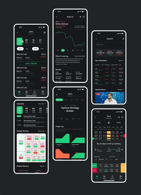 Trading Platform Ui Ux Design Behance