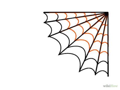 How To Draw A Spider Web With Pictures Spider Web Drawing Spider Drawing Easy Canvas Painting