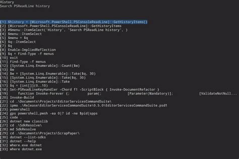 Is It Possible To Access Internal Psreadline Functionality