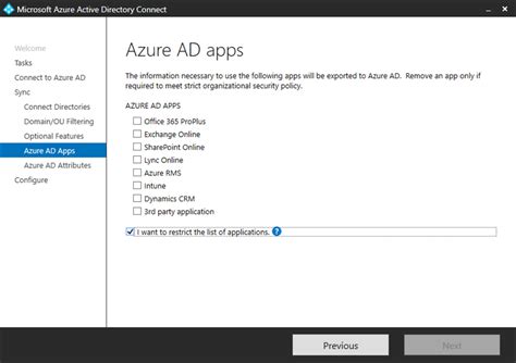 HOWTO Use Azure AD App Filtering To Limit Attributes For The Objects In Scope For Azure AD