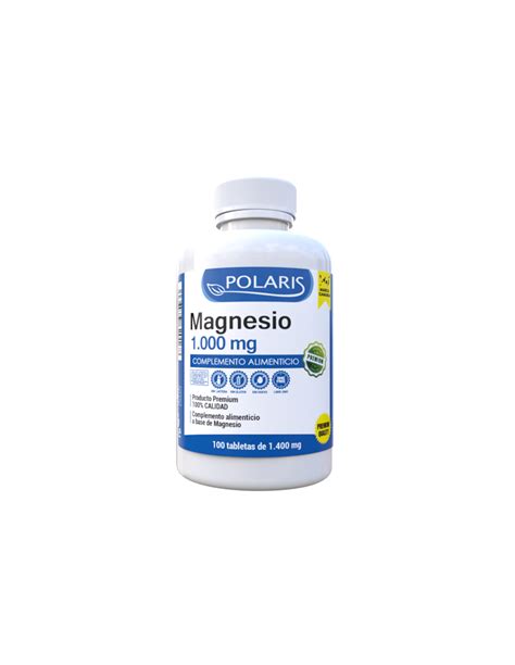 MAGNÉSIUM 1000 MG 100 TAB POLARIS