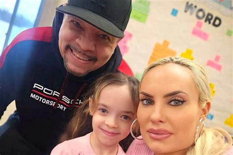 Ice T And Coco Austin Smile With Their Babe Chanel As They Visit Her At Babe For Parent S Day