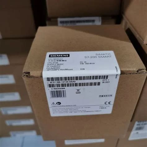 Siemens S7 200 Smart Plc Cpu St20 6es72881st200aa0 At ₹ 9800 Piece Siemens Programmable Logic