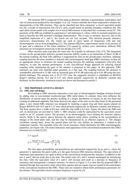 A New Hybrid Method For Mutual Coupling Minimization Of An Antenna