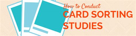 How To Conduct A Card Sorting Study Ux Imposter