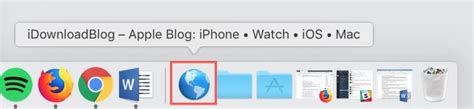 How To Add A Website Shortcut To The Dock On Mac