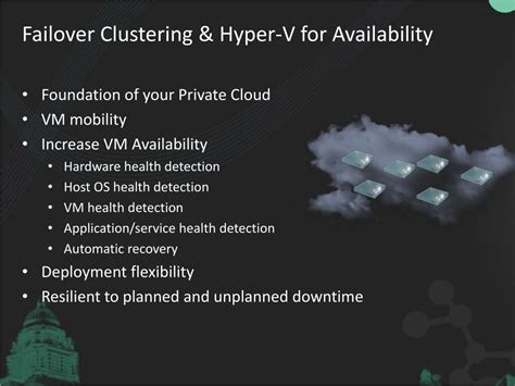 Ppt Failover Clustering And Hyper V Planning Your Highly Availabile Virtualization Environment