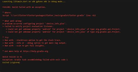 Build Issues While Debugging On Mobile And Web As Well Issue