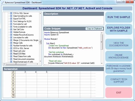 Download Bytescout Spreadsheet Sdk 2901677