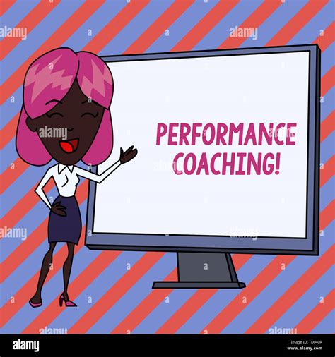 Conceptual Hand Writing Showing Perforanalysisce Coaching Concept Meaning Facilitate The