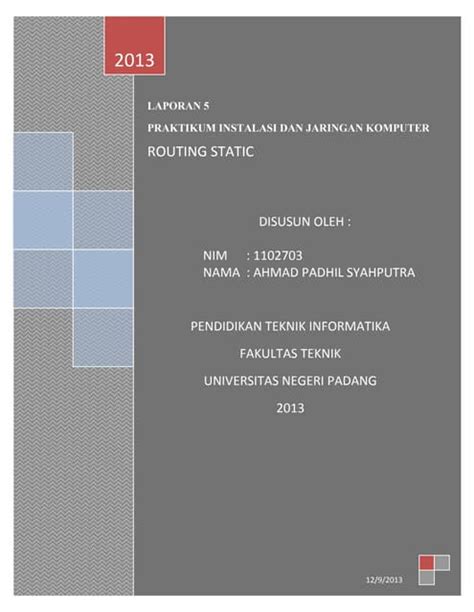 Laporan 5 Routing Static Doc