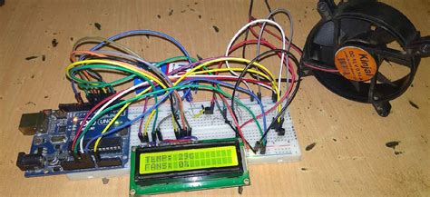 Temperature Based Fan Speed Control Monitoring With Arduino Artofit