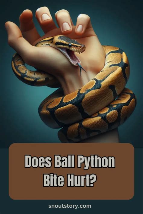 Ball Python Bite Does It Hurt Everything You Need To Know Snout Story
