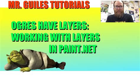 How To Work With Layers In Paint Net Tutorial YouTube