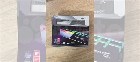 Gskill Trident Z Neo Ddr4 32gb купить в Москве Электроника Авито