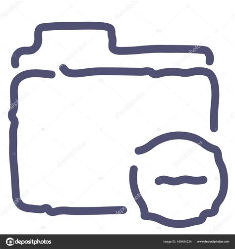 Delete Files Folder Icon Outline Style Stock Vector By ©iconfinder