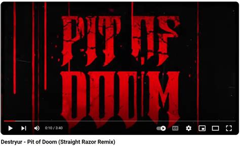 Omar Dooms Straight Razor Remixes Destryur Pit Of Doom New Destryur