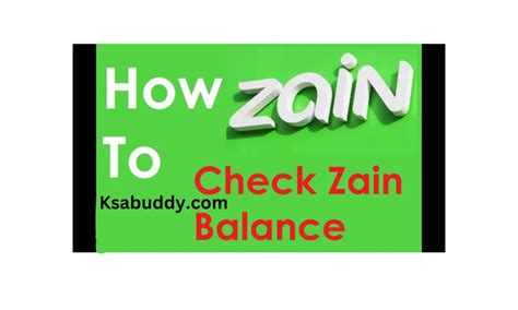 How To Check Zain Balance In Saudi Arabia Ksabuddy Com